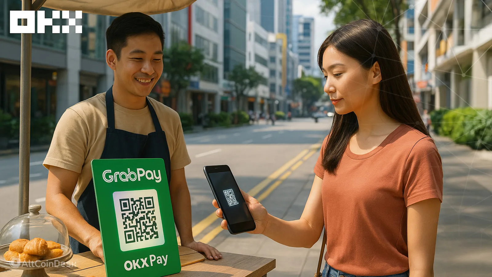 OKX Singapore launches stablecoin scan-to-pay service | Altcoin Desk